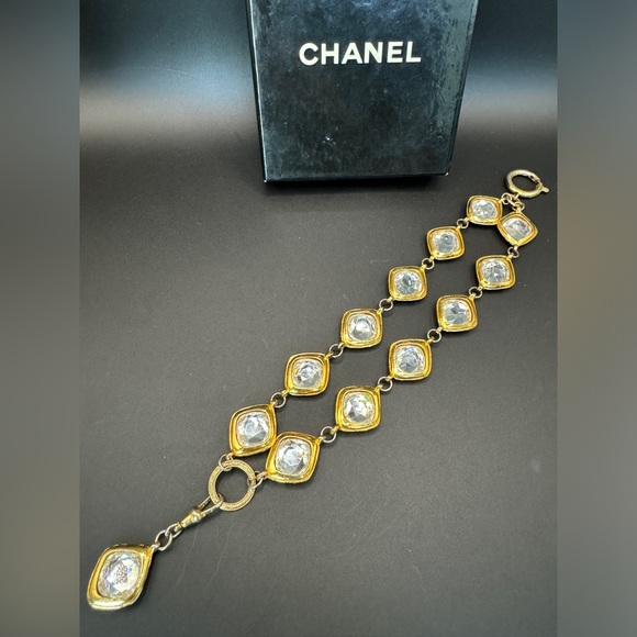 CHANEL | Jewelry | Lot 17 24k Gold Plated Chanel Vintage Bracelet ...